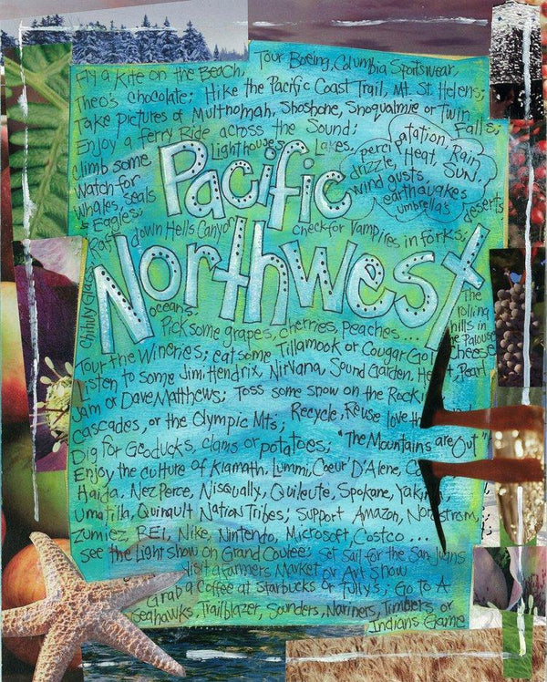 Pacific Northwest Greeting Card | Quilted Strait