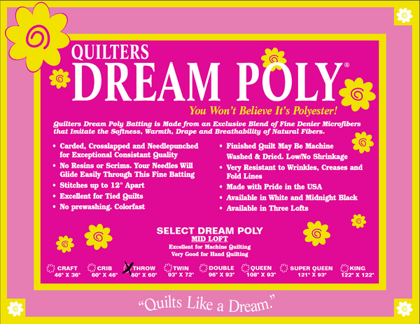 Dream Poly Select Throw | Quilted Strait