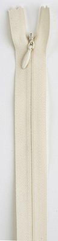 Invisible Zipper 22" Natural | Quilted Strait