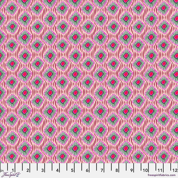 Paradise Blooms 013 Pink Diamond Opulence | Quilted Strait