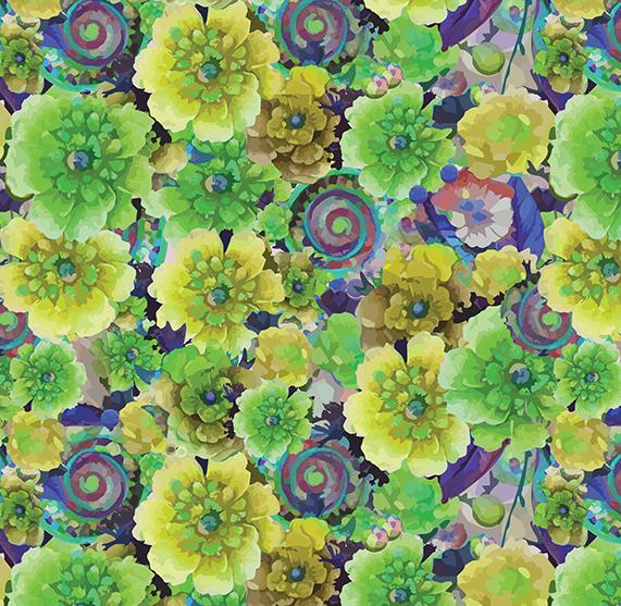 Whimsical Flower Garden | Quilted Strait
