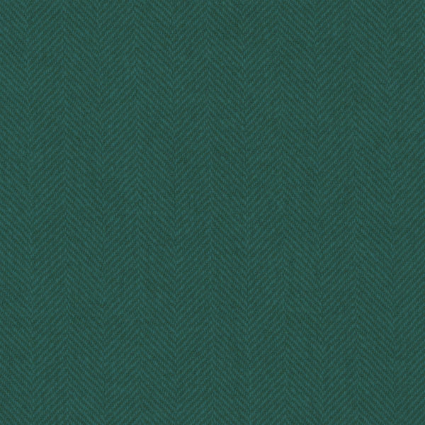 Wool Fat 1/8 Herringbone Amazon Green