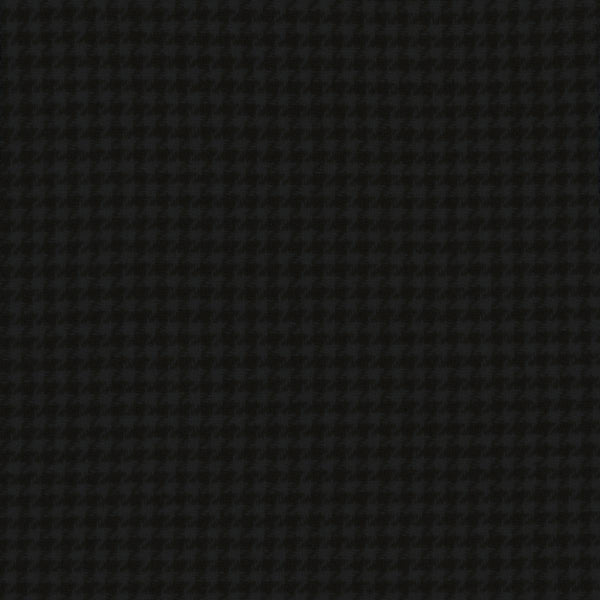 Wool Fat 1/8 Houndstooth Black | Quilted Strait