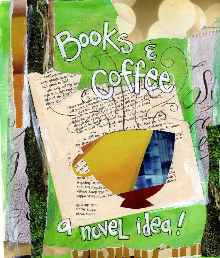 Books & Coffee Greeting Card | Quilted Strait